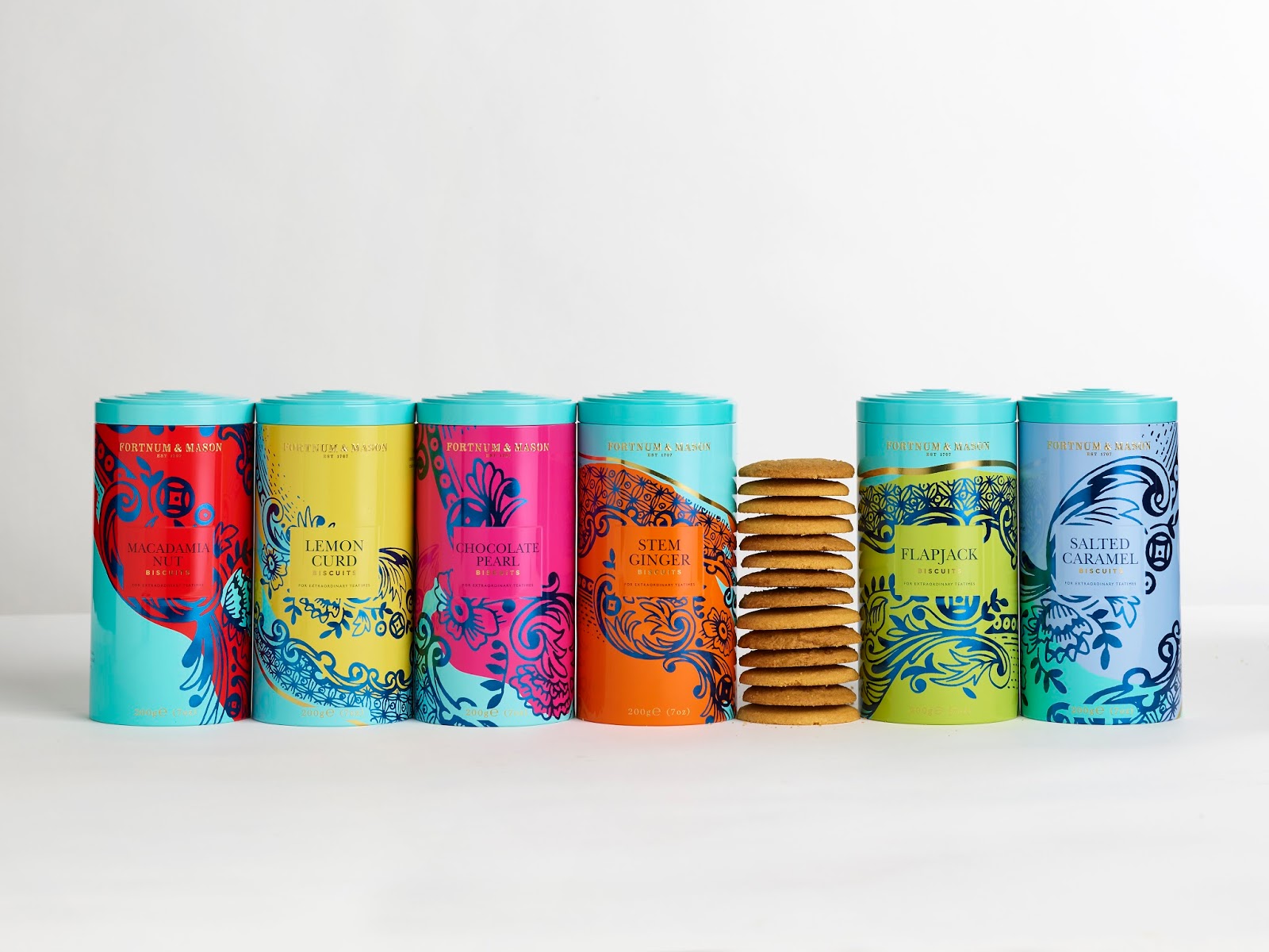 Fortnum & Mason’s Biscuits Redesigned on Packaging of the World ...