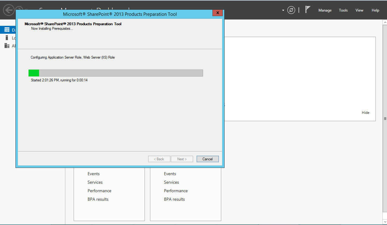 SharePoint Installation: The tool was unable to install application server role web server (IIS ...