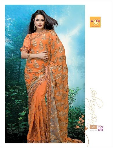 Gown: Super Low Saree