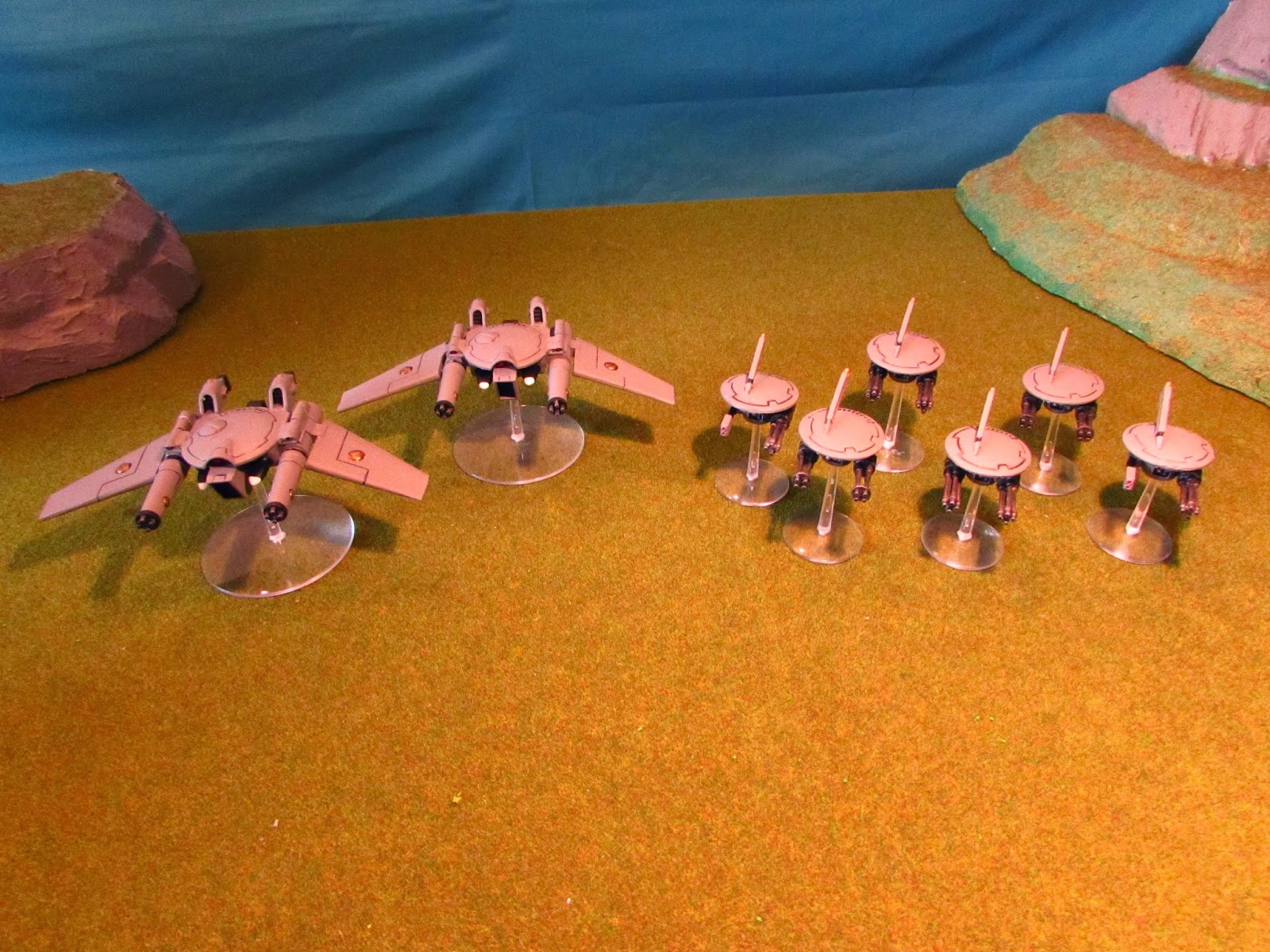 Rock The Fig: Tau- Remoras et heavy gun drones