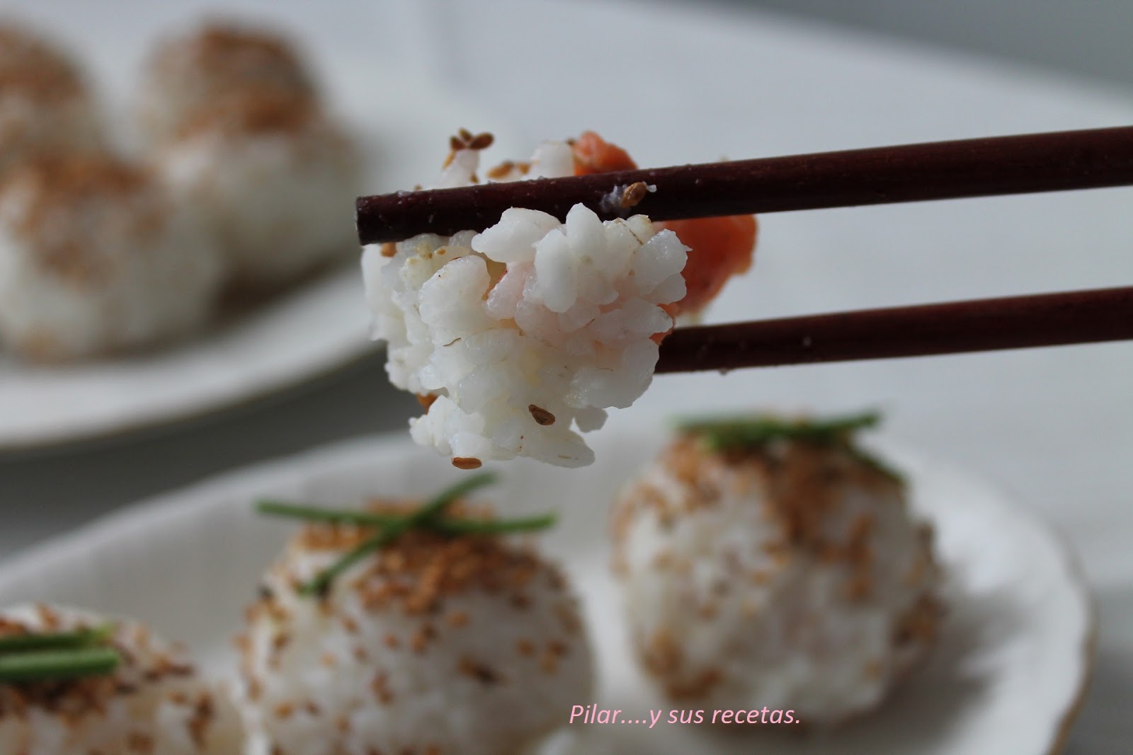 Pilar.....y sus recetas: Bolas De Arroz