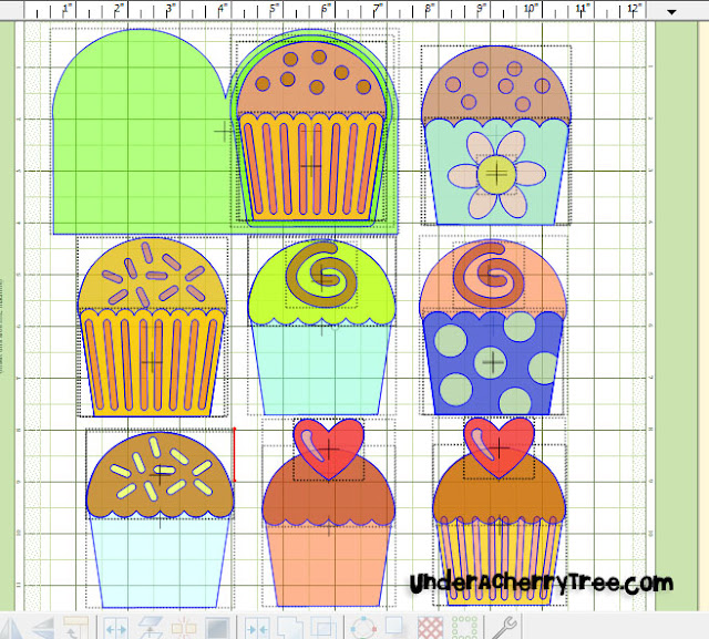 Under A Cherry Tree: Build-A-Cupcake! How-tos.