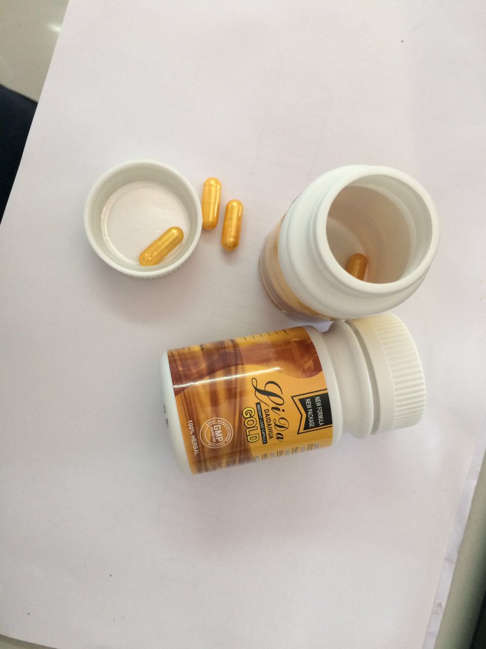 Lida Daidaihua Plus Slimming Capsules Weight Loss Pills Wholesale: gold ...