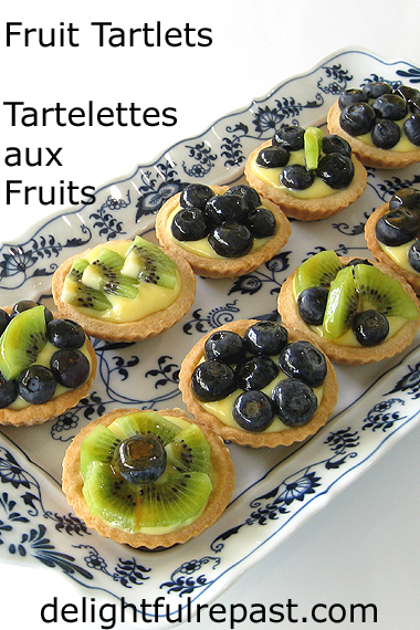 Delightful Repast: Mini Fruit Tartlets - Tartelettes aux Fruits
