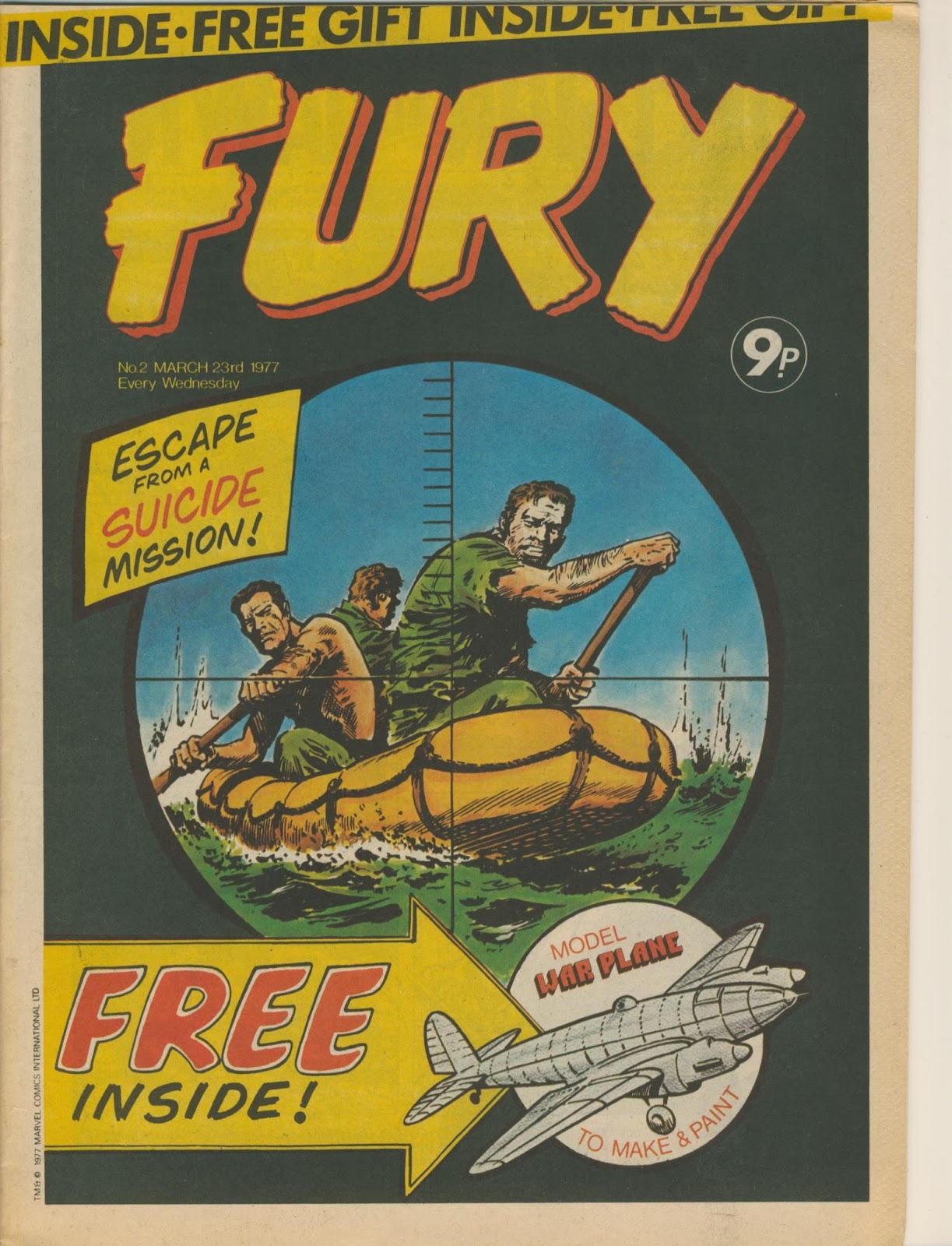 Boys Adventure Comics: Fury comic cover gallery (1)