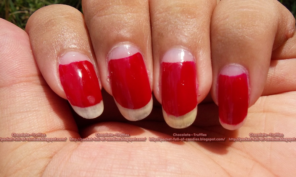 Chocolate Truffle Nails: 1940's Style Nails