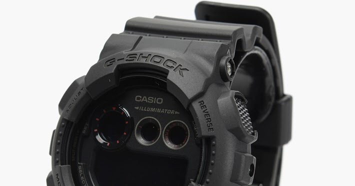 GD-120MB-1DR G-SHOCK MILITARY BLACK LTD MODELS - DYMUS WATCH: GD-120MB ...