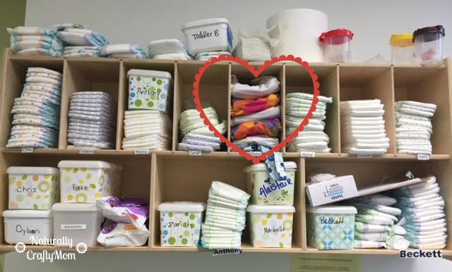 Cloth Diapering at Daycare |Naturally Crafty Mom