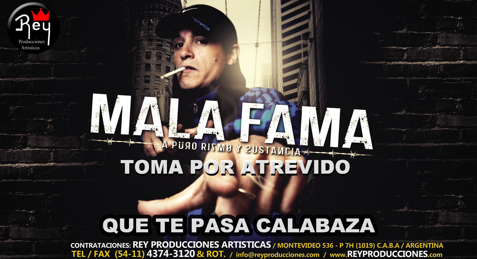 Reto Cumbiero: MALA FAMA Ft TOMA POR ATREVIDO - QUE TE PASA CALABAZA ...