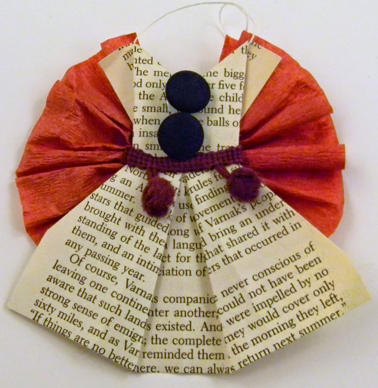 Artistic Endeavors 101: Book Page Dresses