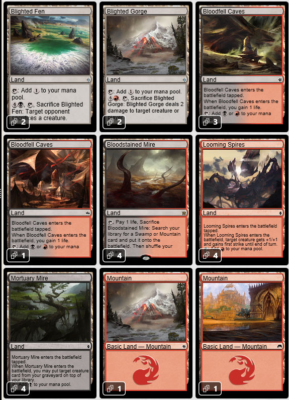 Magic the Gathering Adventures: [Standard] Red Black Eldrazi