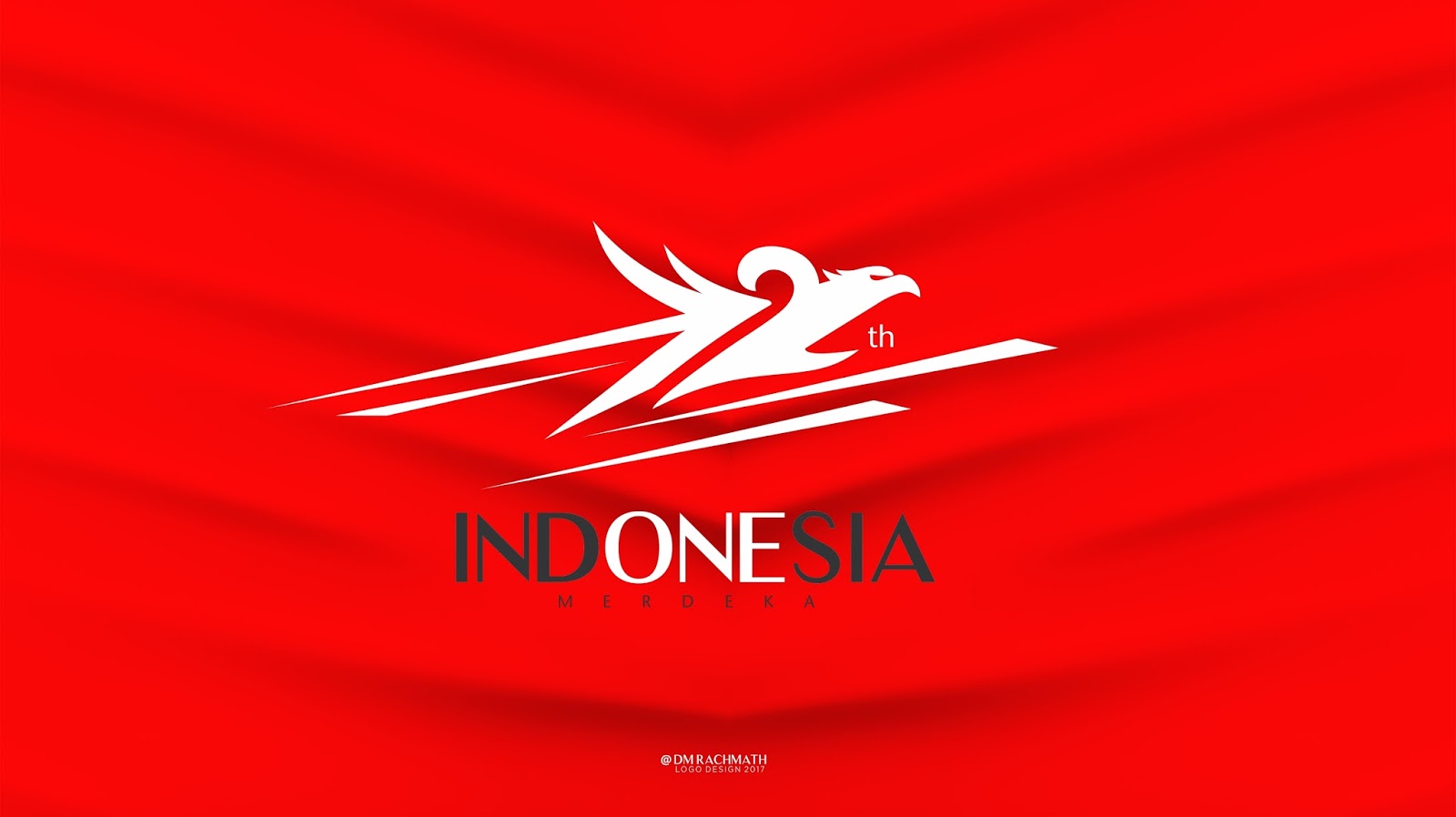 HUT RI 72 LOGO | Imahku Studio | Imahku Desain