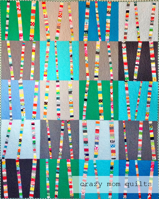 bright birch trees 3-a completed quilt | crazy mom quilts | Bloglovin’