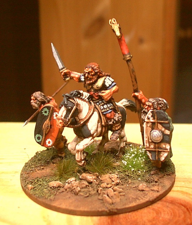 Painting Lead and other stuff.: 28mm Ancient German Army