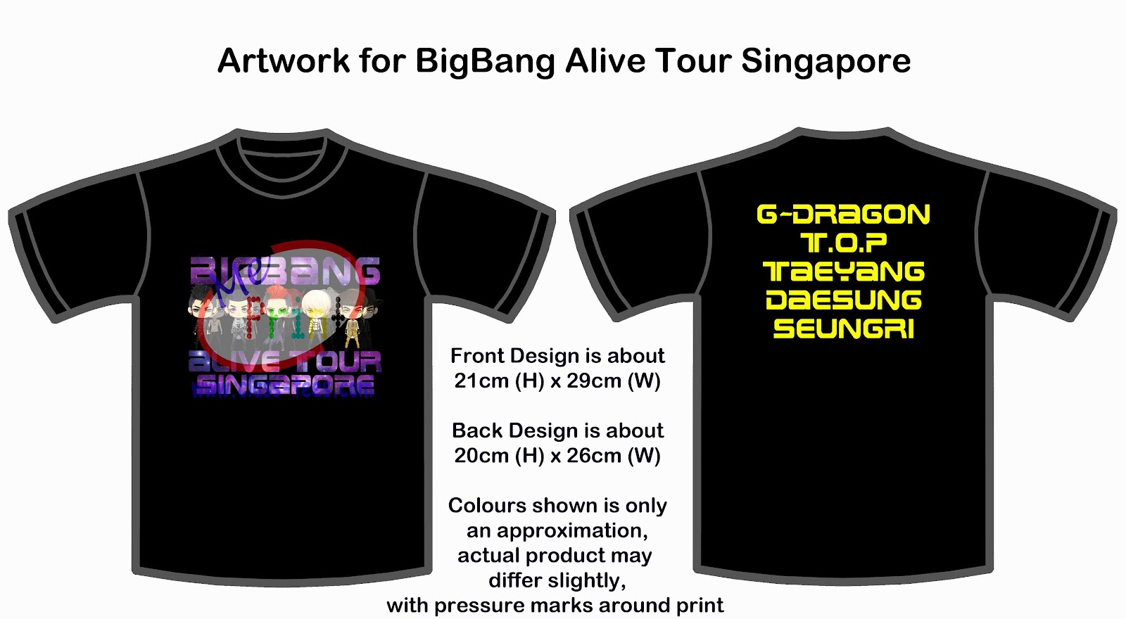 Alive Tour SG tee