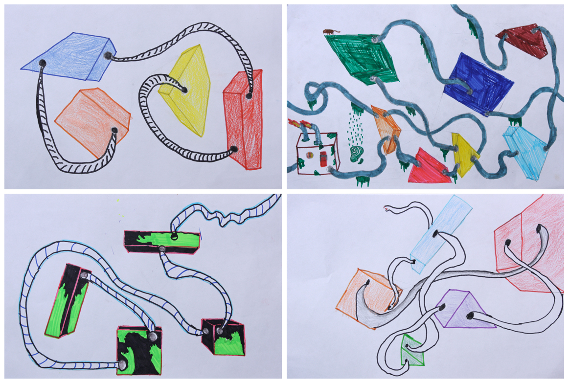 Art With Mr Hall: Floating 3D Shapes