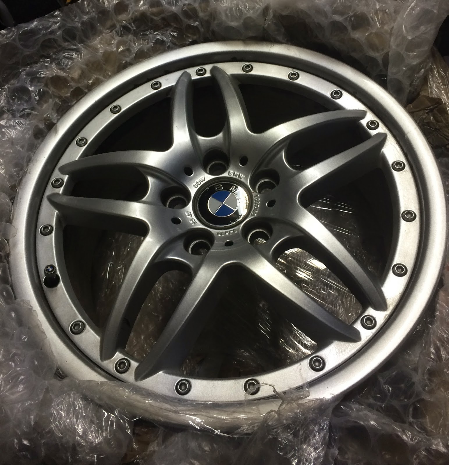 Beemer Lab: E46 Clubsport: New split-rims!