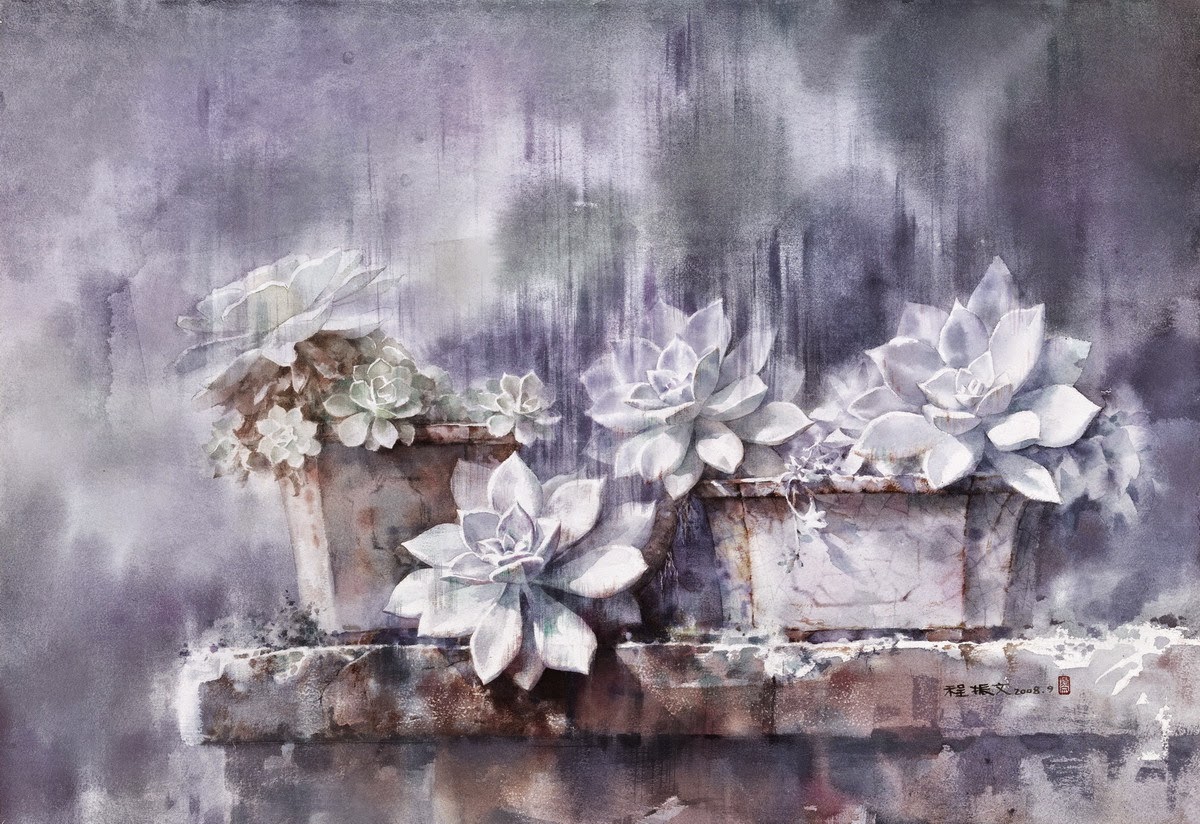 Chen-Wen Cheng, 1964 | Realistic Watercolor painter | Tutt'Art ...