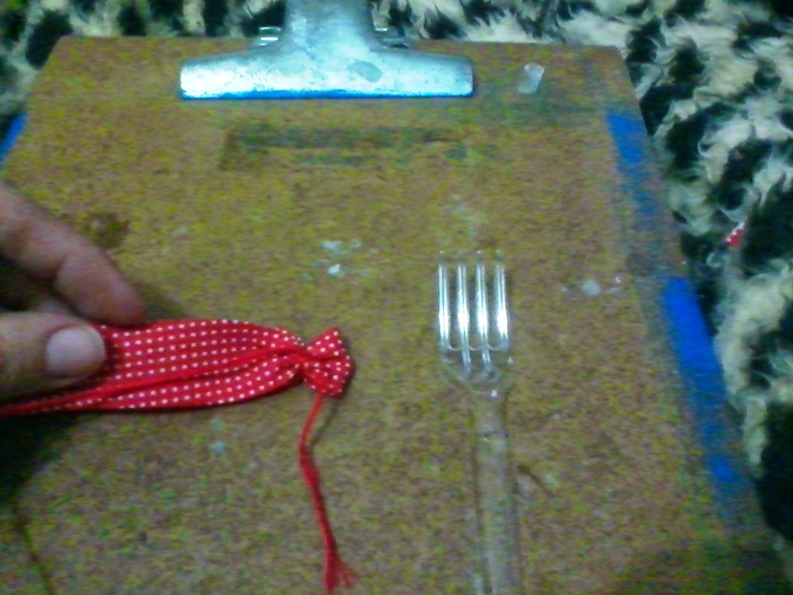 Arte&Fato: DIY: Laço com Garfo