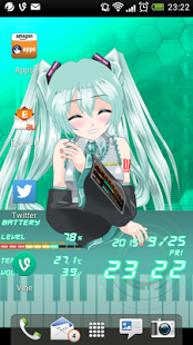 Live Wallpaper Vocaloid Hatsune Miku 2D Untuk Android | ZenyDroid