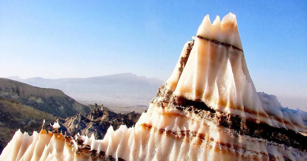 Salt Domes And Salt Glaciers of Iran | Amusing Planet