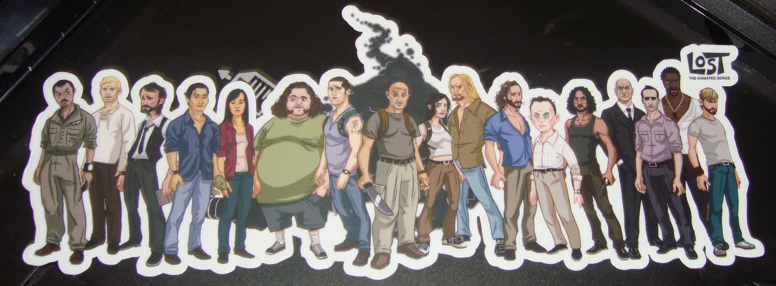 andalone: LOST The Animated Series: Stickers!