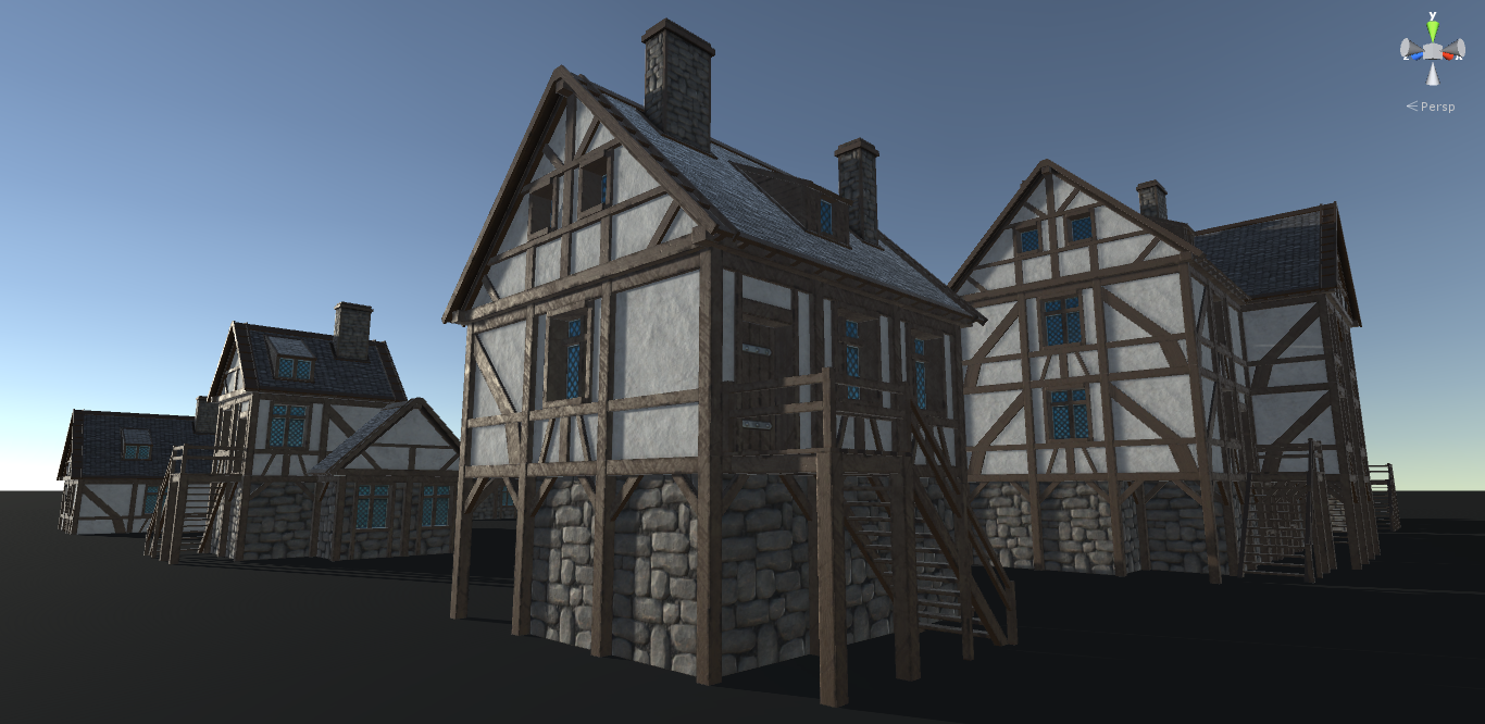 CGY: Modular Medieval House pack is now available at Unity Asset Store
