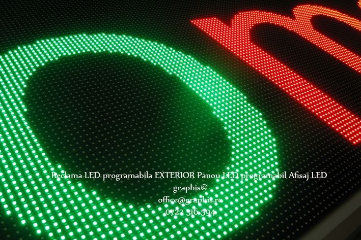 Graphis Advertising - Productie Publicitara: Reclama LED programabila ...