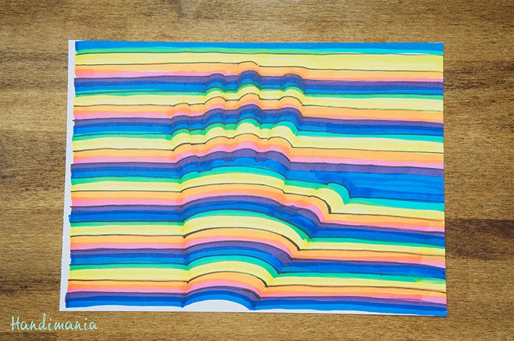 DIY 3D Handprint - The Idea King