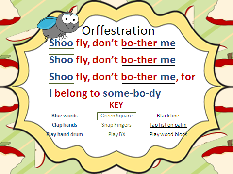 The Sweetest Melody: Shoo Fly Lesson Plan