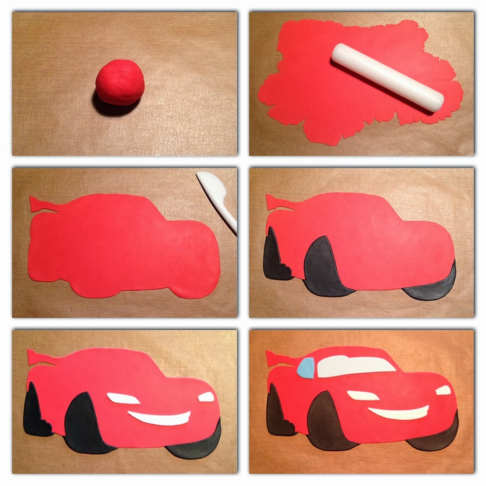 ApfelStrudel Kuchen: Tarta "Rayo McQueen" {Cumpleaños} {Alma Obregón}