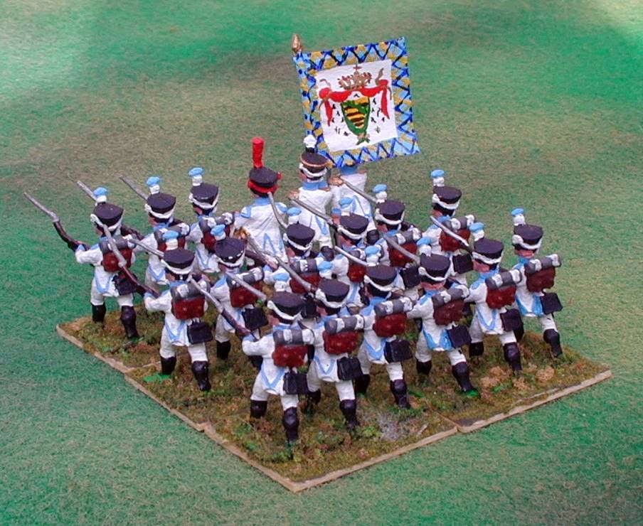 Blunders on the Danube: Saxon Napoleonic Line Infantry