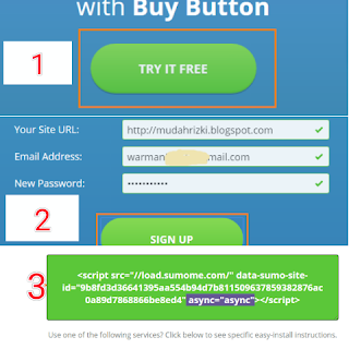 Cara Mudah Memasang Tombol Share Melayang di Samping Blog - Tutorial bisnis