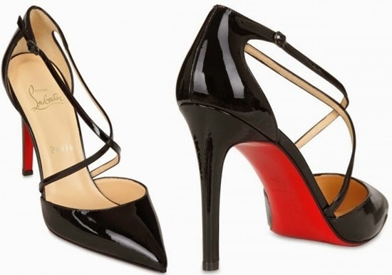 Pantofi stiletto CHRISTIAN LOUBOUTIN Crosspiga - PIELE NATURALA ...