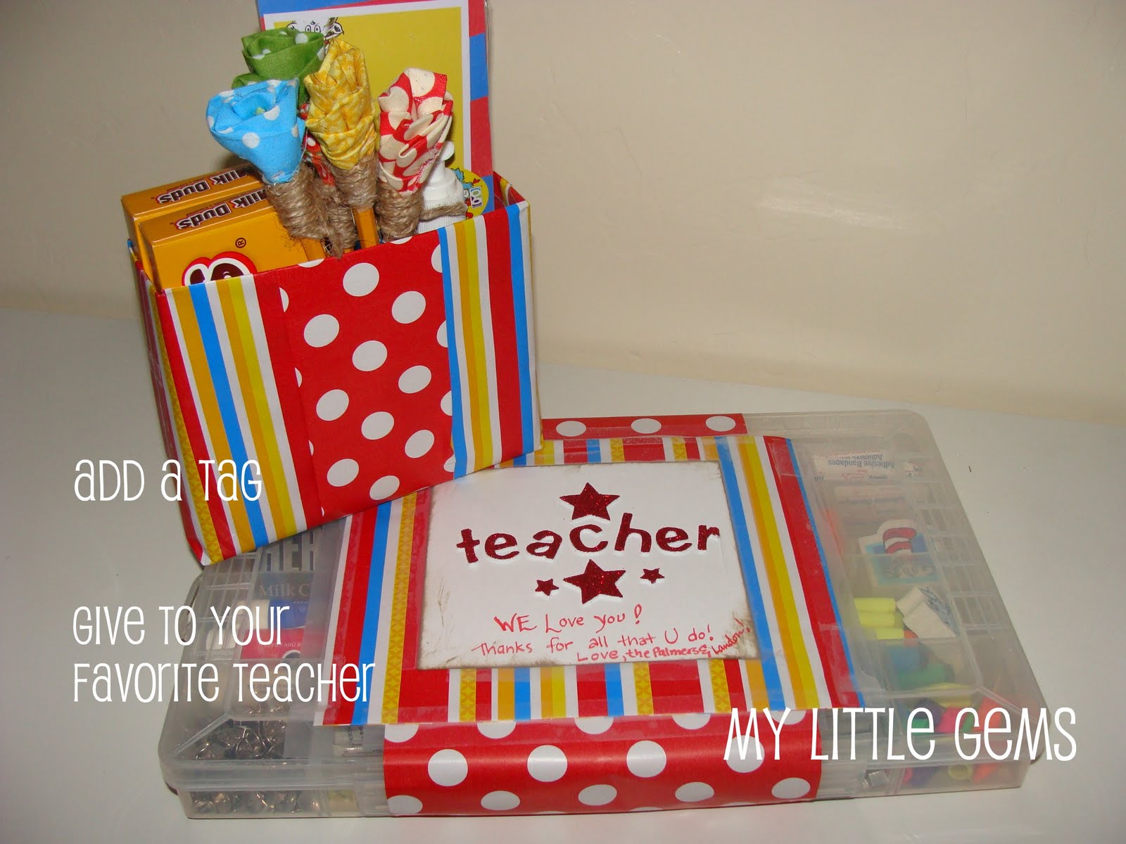 My Little Gems: Teacher Appreciation Idea: Make A Teacher Survival Kit