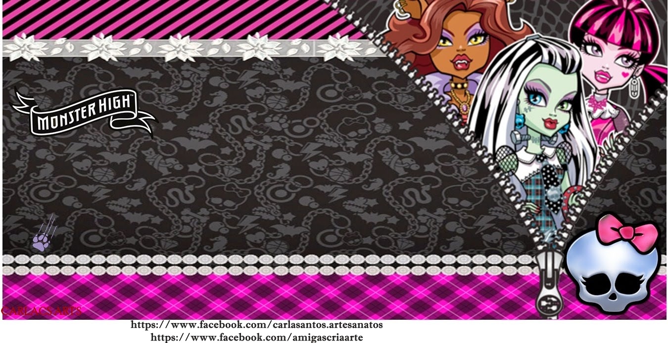 Monster High Invitations