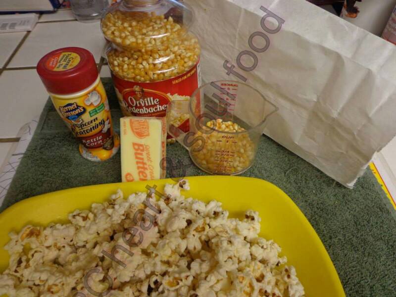 Born And Raised In The South...,: Do It Yourself Microwave Popcorn