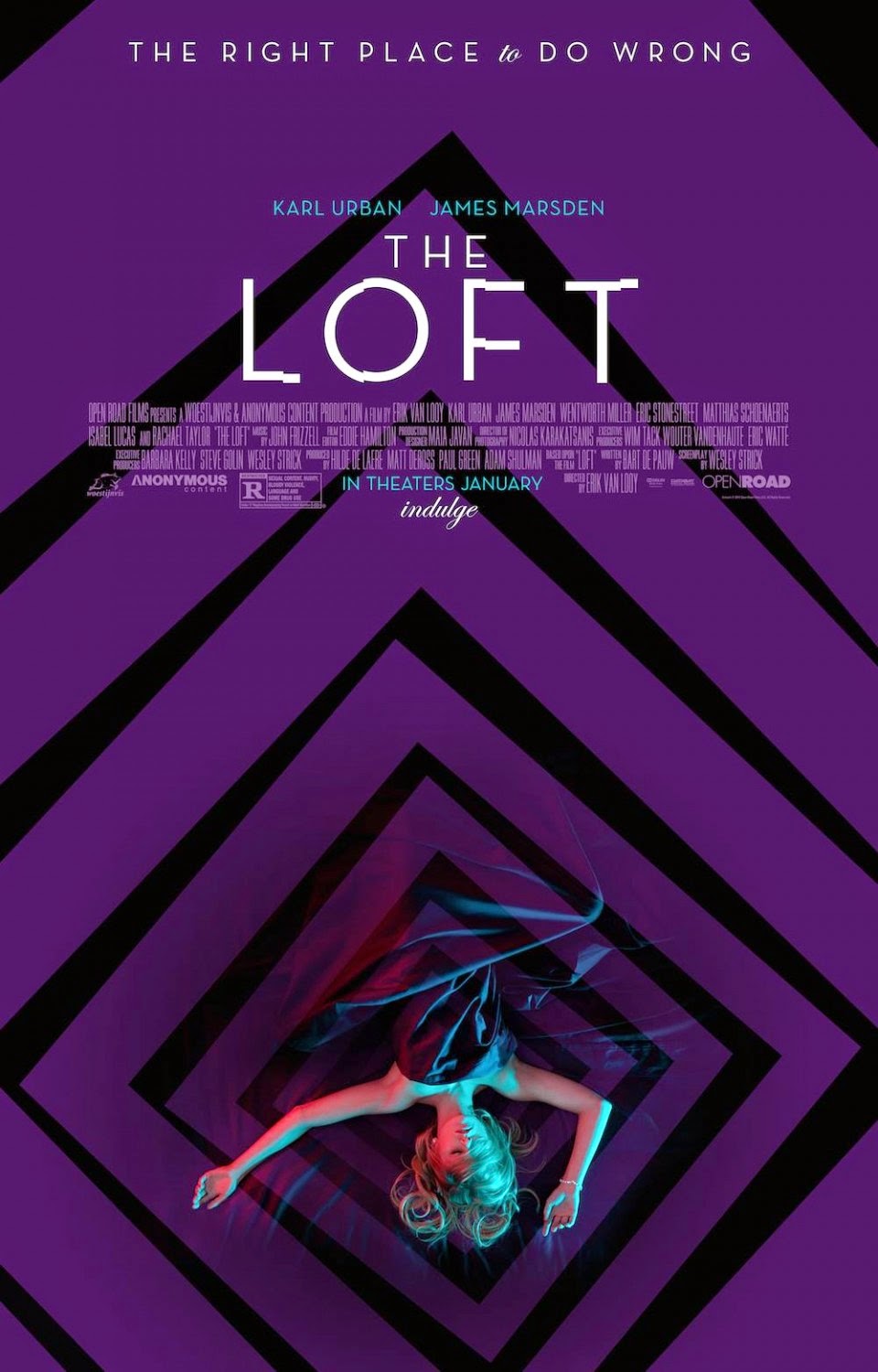 The Loft - 2015 | Movie Games Trailer