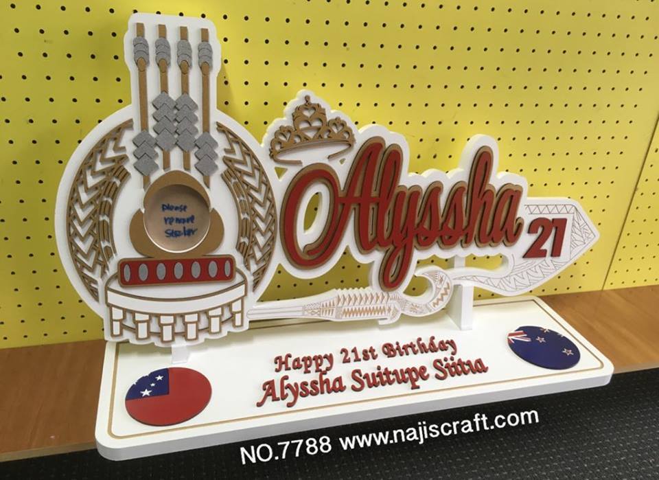 21ST WHITE SAMOAN KEY NO.7788