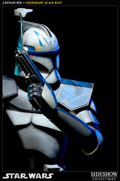 welovetoys: News: Sideshows Collectibles - Captain Rex Legendary Scale Bust