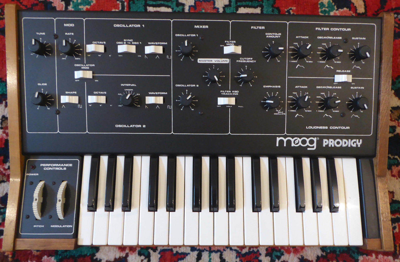 MATRIXSYNTH: Moog Prodigy analogue synth fitted with CV, Gate & Filter ...