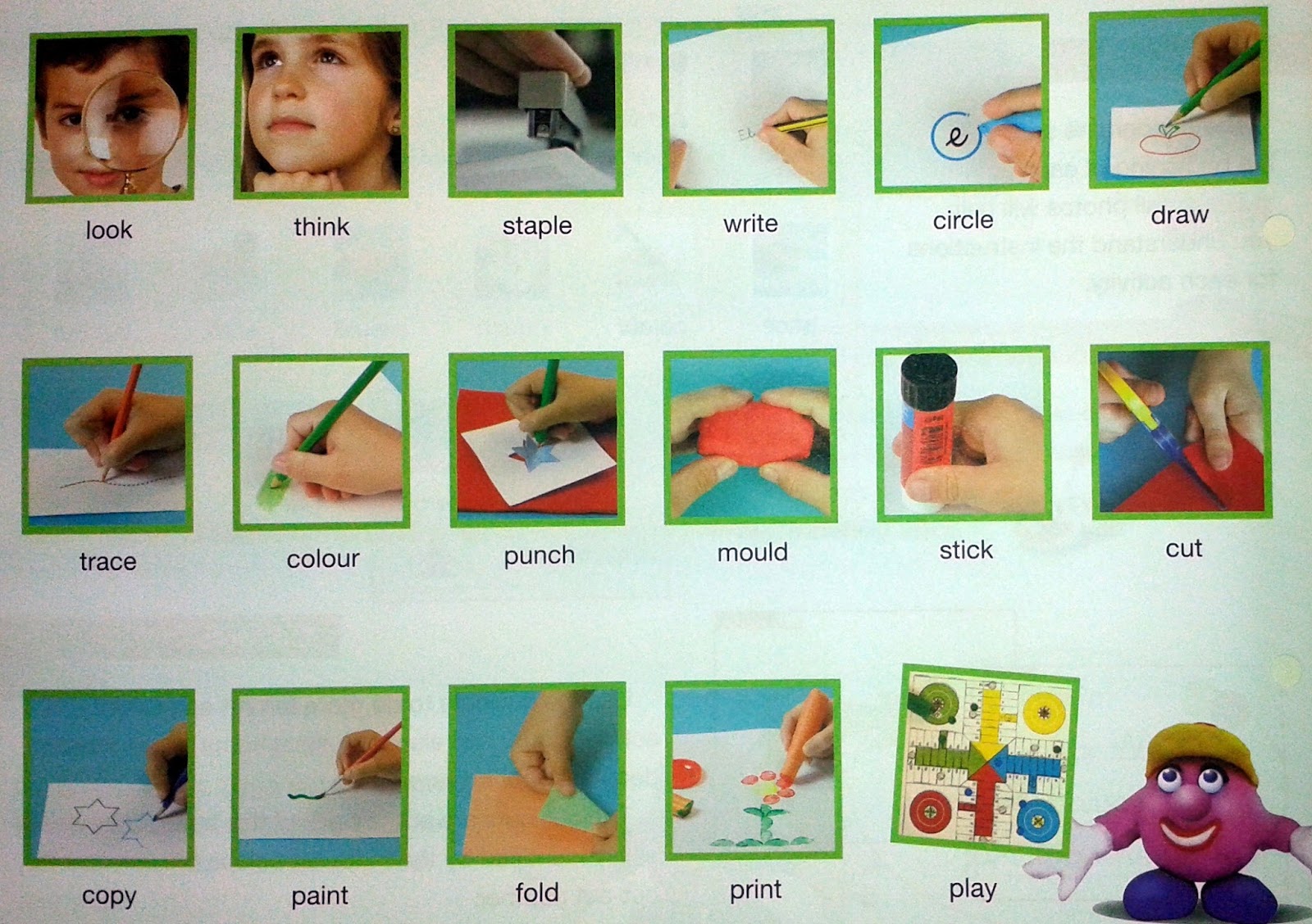 Arts and Crafts: VOCABULARY