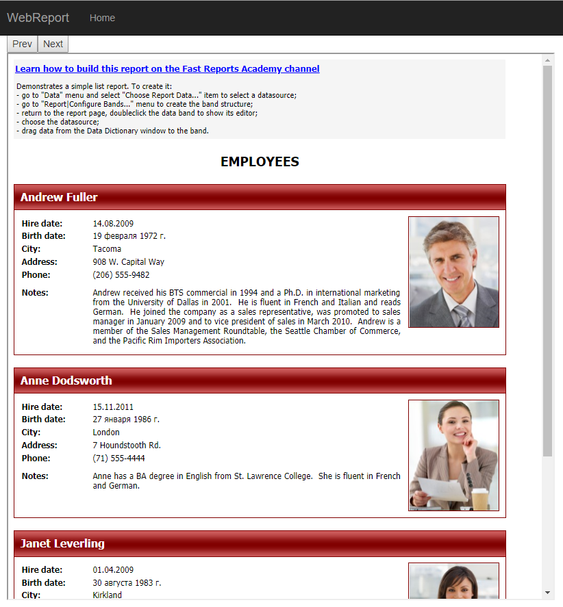 How To Use Fastreport Opensource In Asp Mvc Application