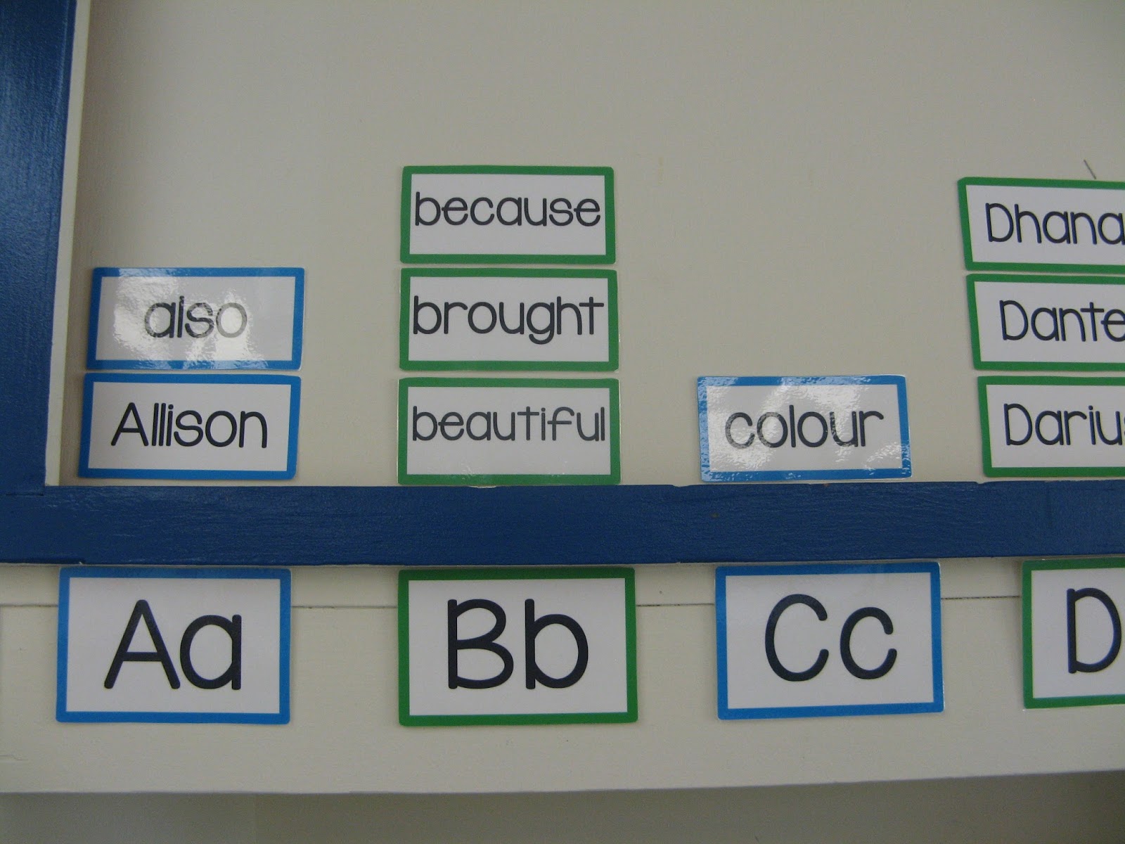 Free Word Wall Labels - Terri's Teaching Treasures - Classroom Freebies