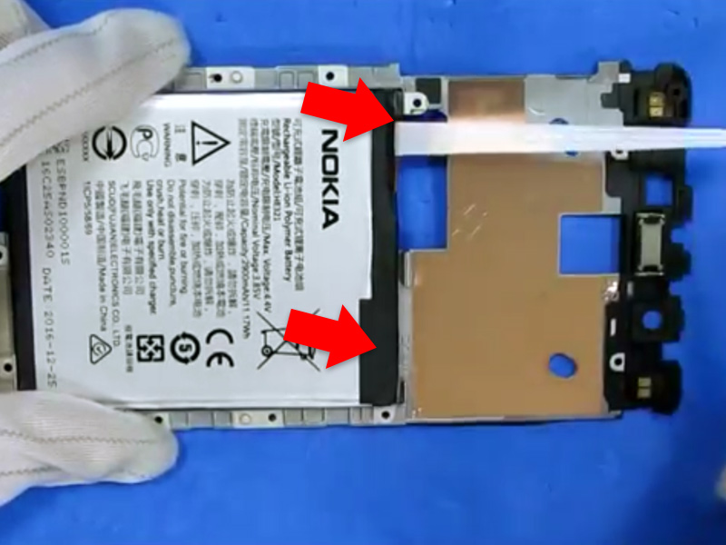 Cara Membuka LCD dan Mengganti Baterai Nokia 5 - Elppas.com