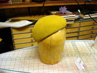 THE MILLINERY SHOP: Handmade Hats by MARCIA LACHER: Blocking a Hat