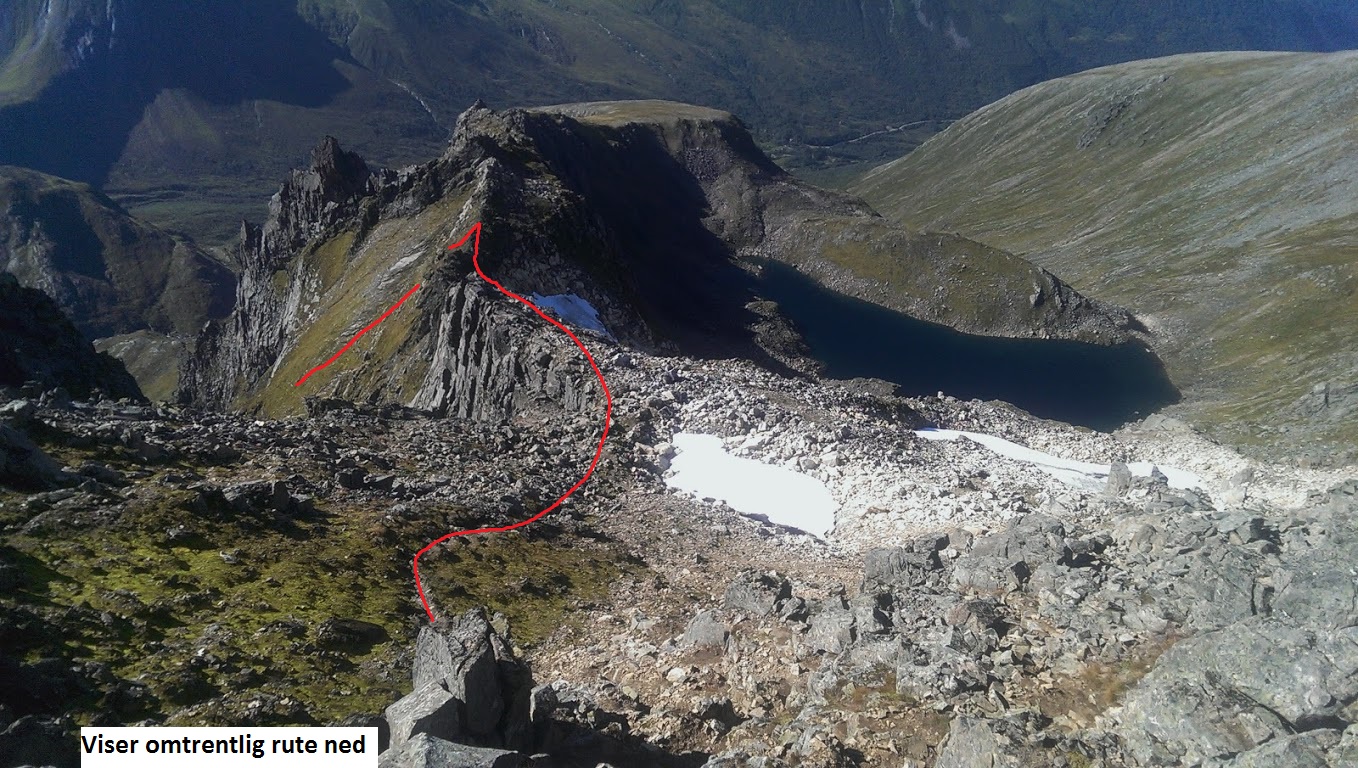 Jønshornet/Ramoen fra Molladalen