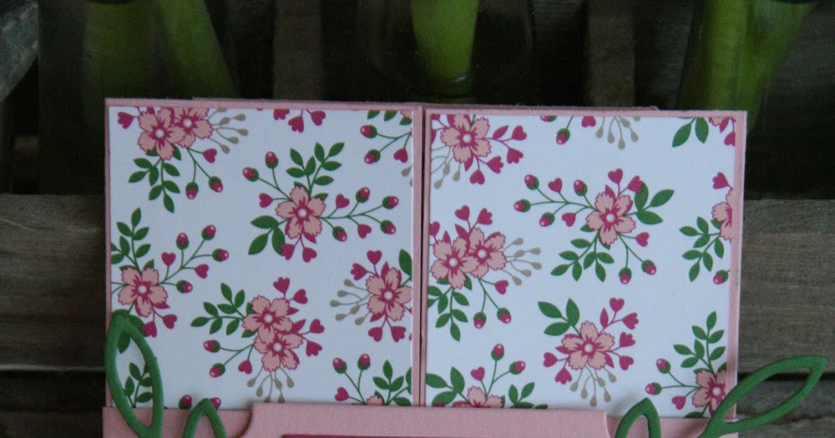 Stempelkeller: Gatefold Shutter Card für Muttertag