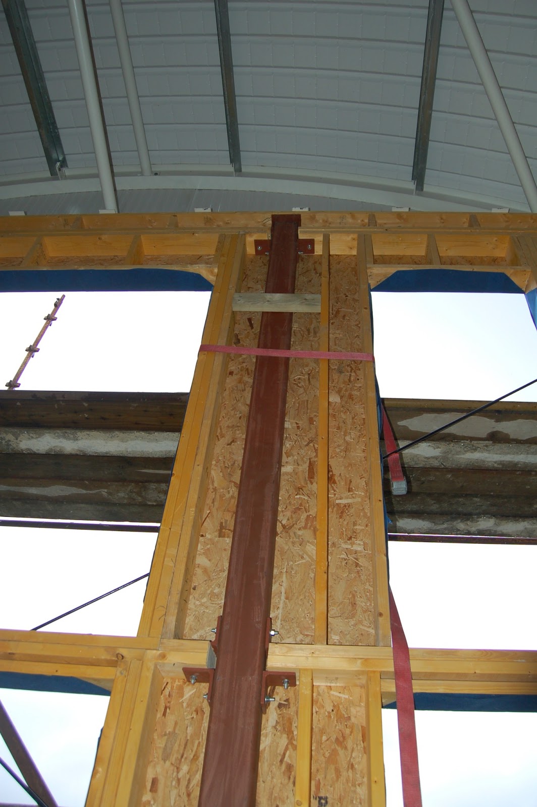 Woodhayes: Floors and Wind braces.