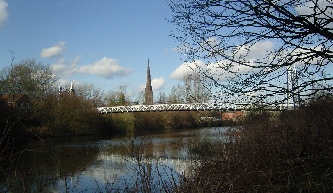 The Happy Pontist: Merseyside Bridges: 11. Howley Suspension Bridge ...